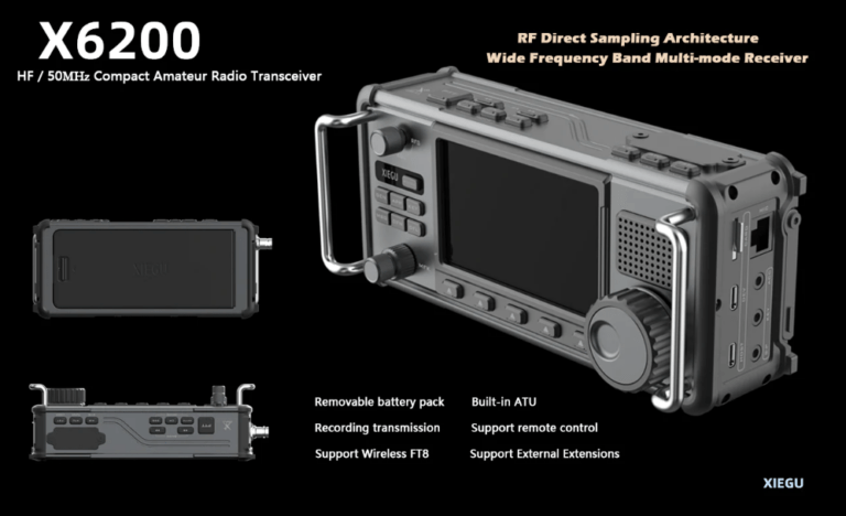 Nuevo XIEGU X6200: Un Vistazo Detallado - TODO-SDR.com