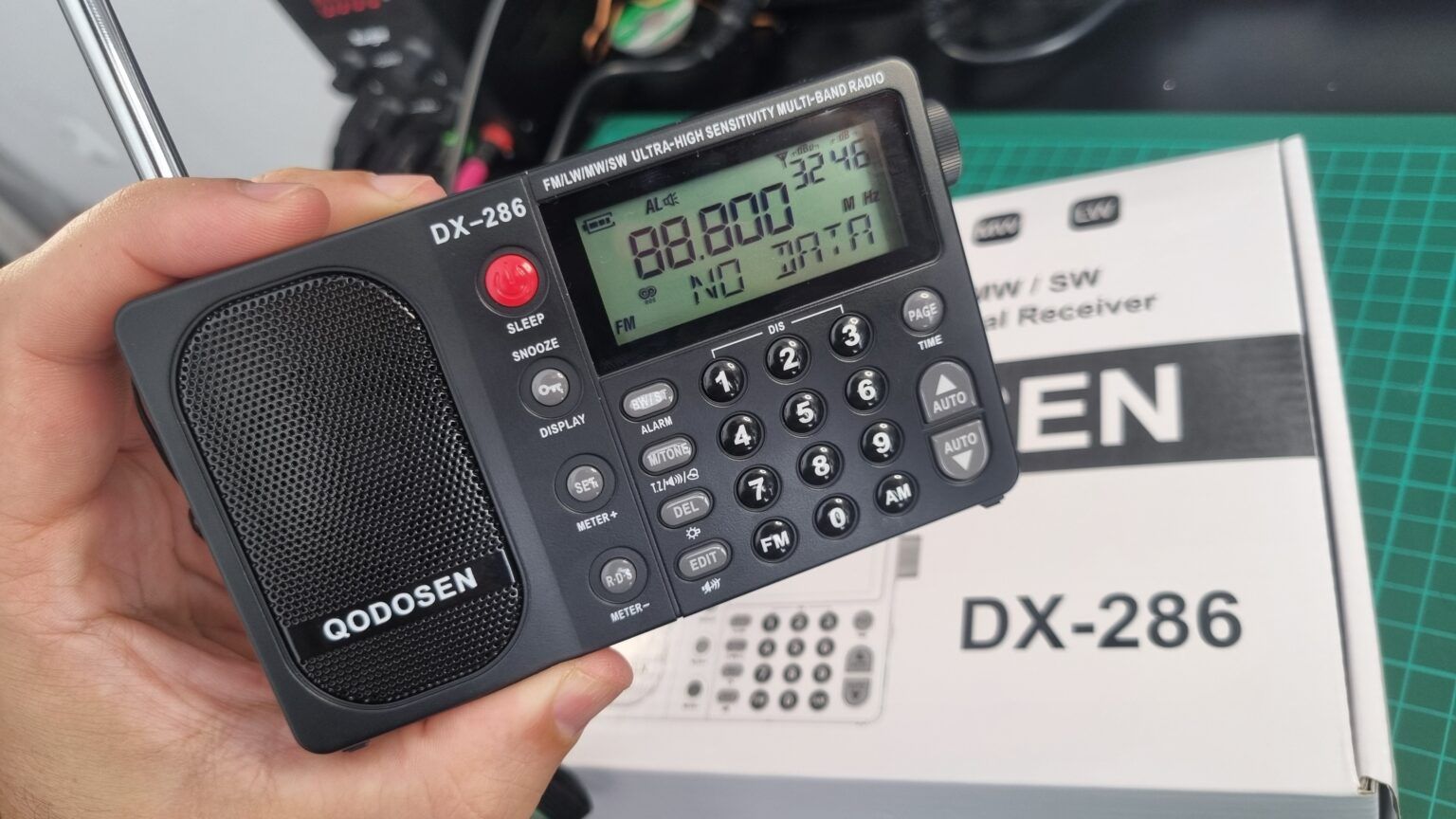 RADIO PORTÁTIL QODOSEN DX-286 REINA DEL DX - TODO-SDR.com