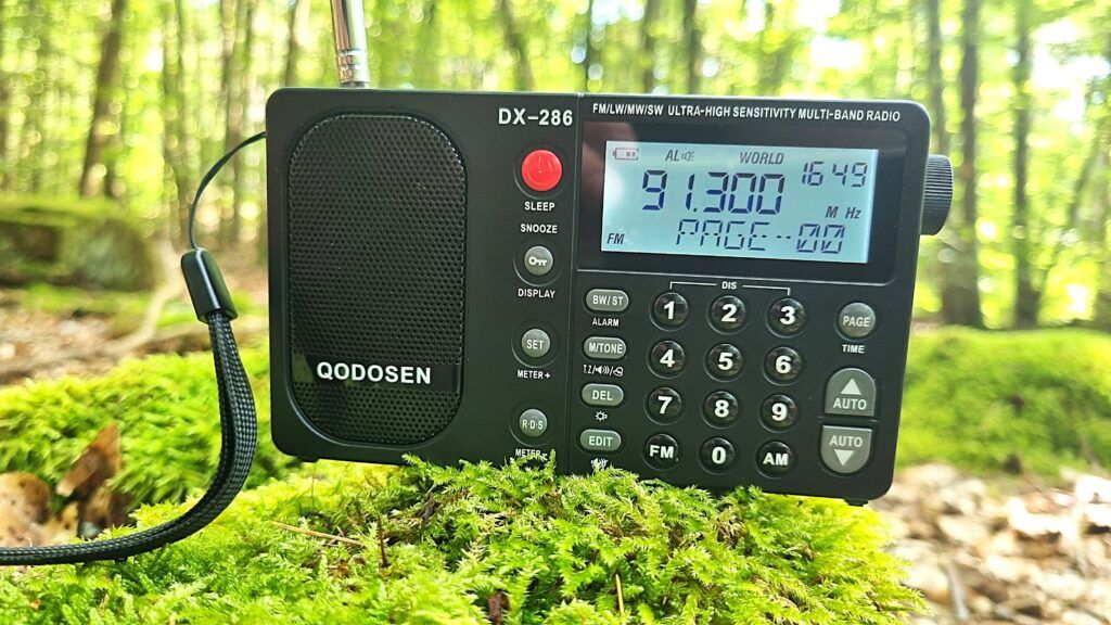 RADIO PORTÁTIL QODOSEN DX-286 REINA DEL DX - TODO-SDR.com