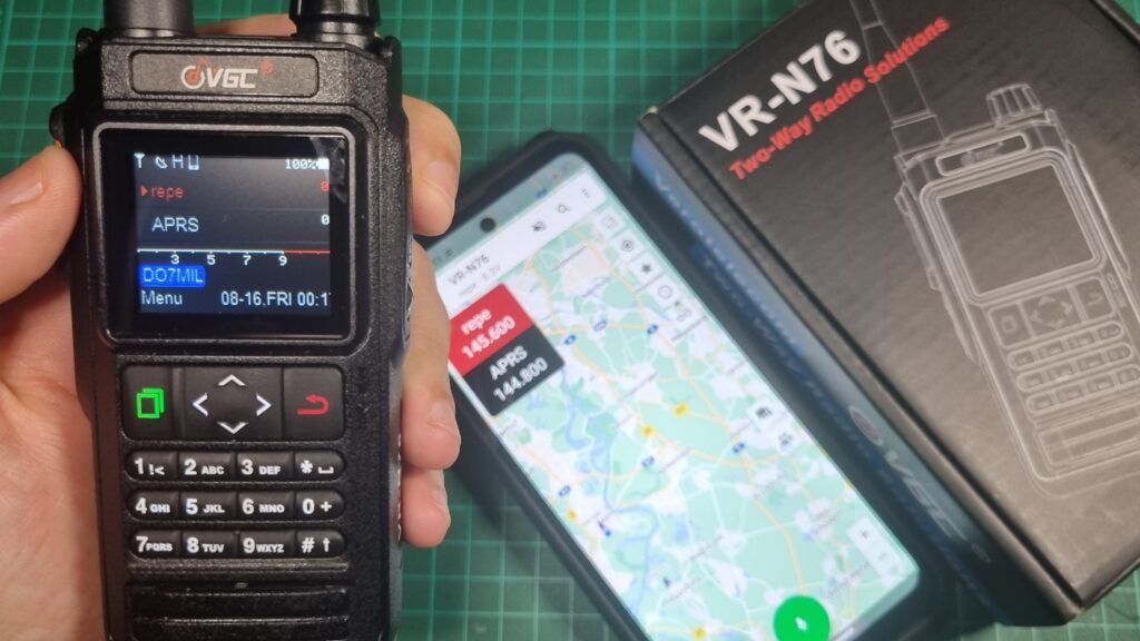 VGC VR-N76: EL MEJOR HANDY VHF/UHF APRS DE GAMA MEDIA! - TODO-SDR.com