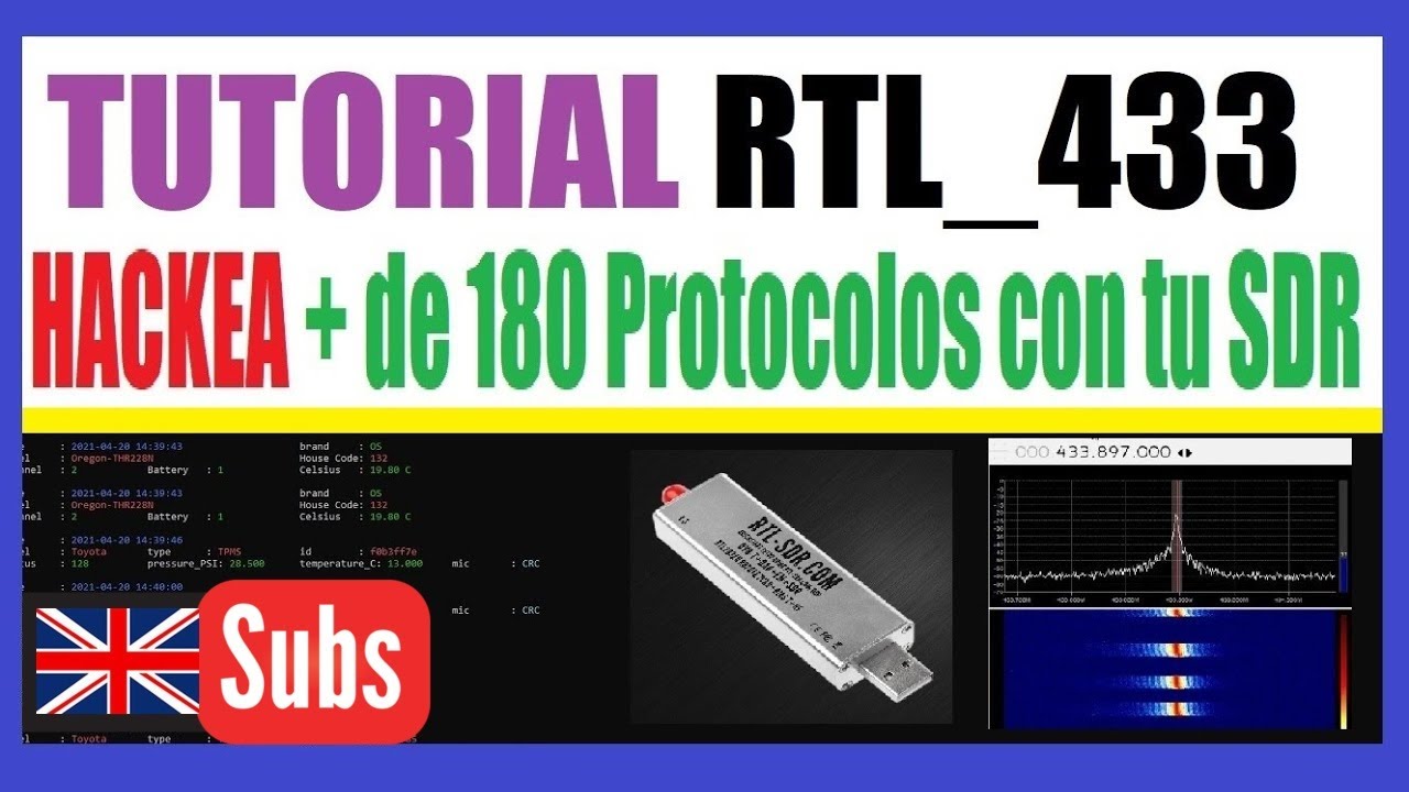 RTL_433, ESPIA MAS DE 223 PROTOCOLOS - TODO-SDR.com